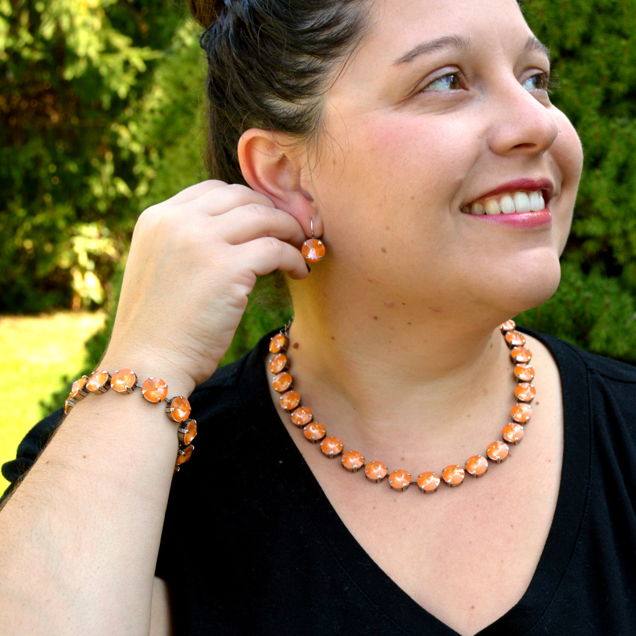 Mango Ignite 12mm Crystal Jewelry