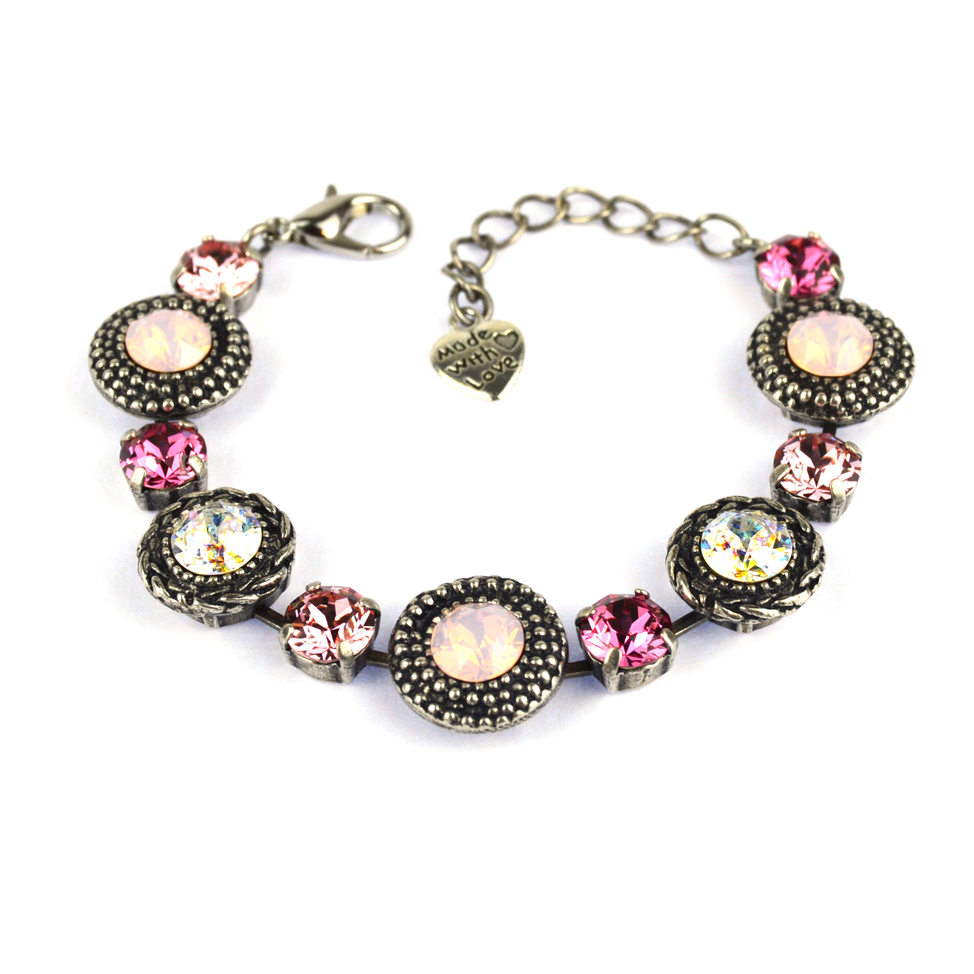 Baby Pink Dot Wave Bracelet