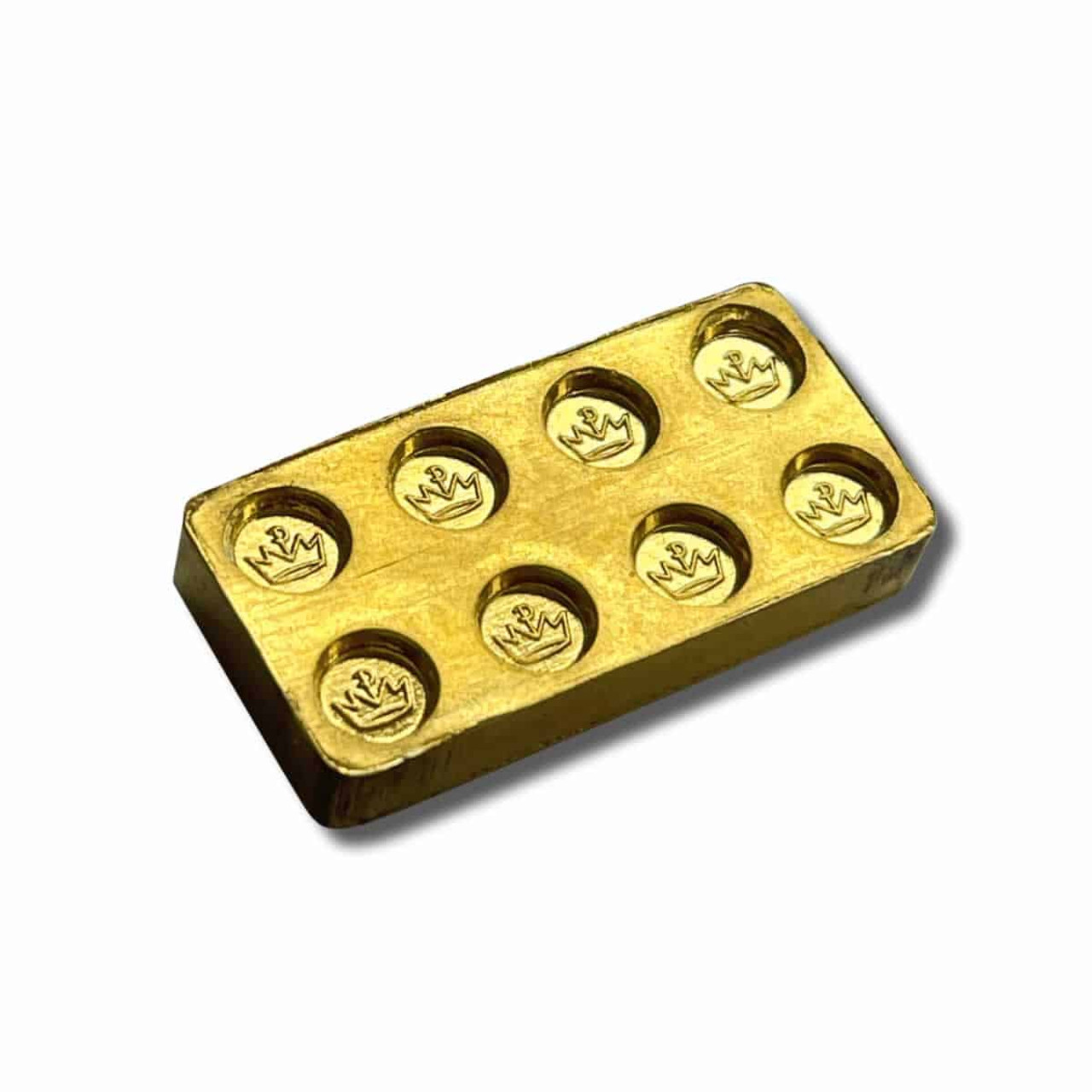 1 oz .9999 Fine Gold - Monarch Building Block Bar - 2x4 with Custom ...