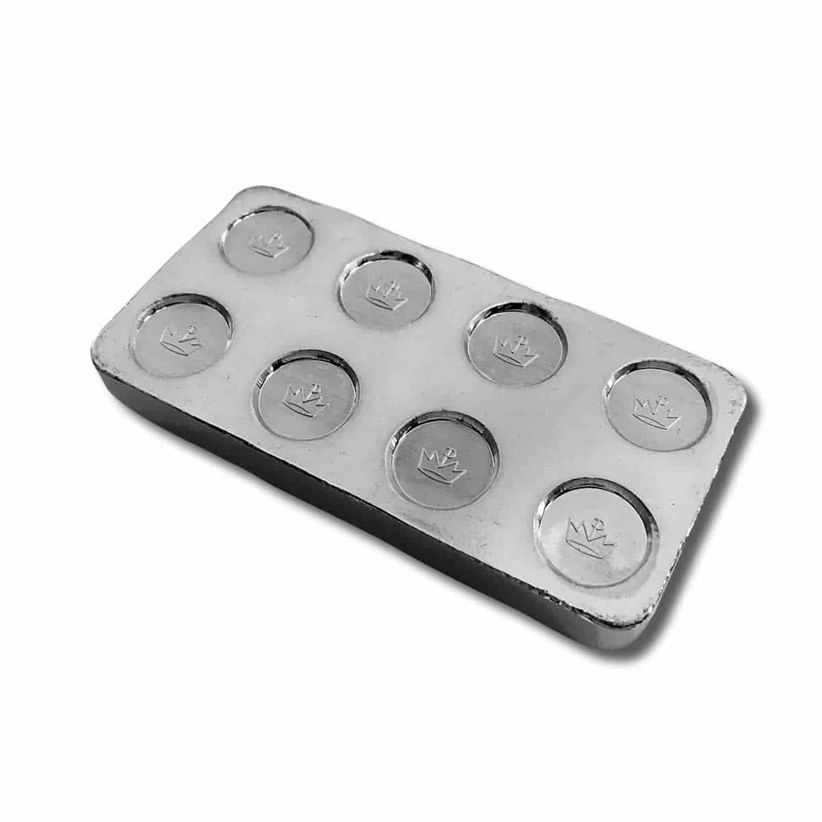 10 oz .999 Fine Silver - Monarch Building Block Bar - Monarch Precious ...