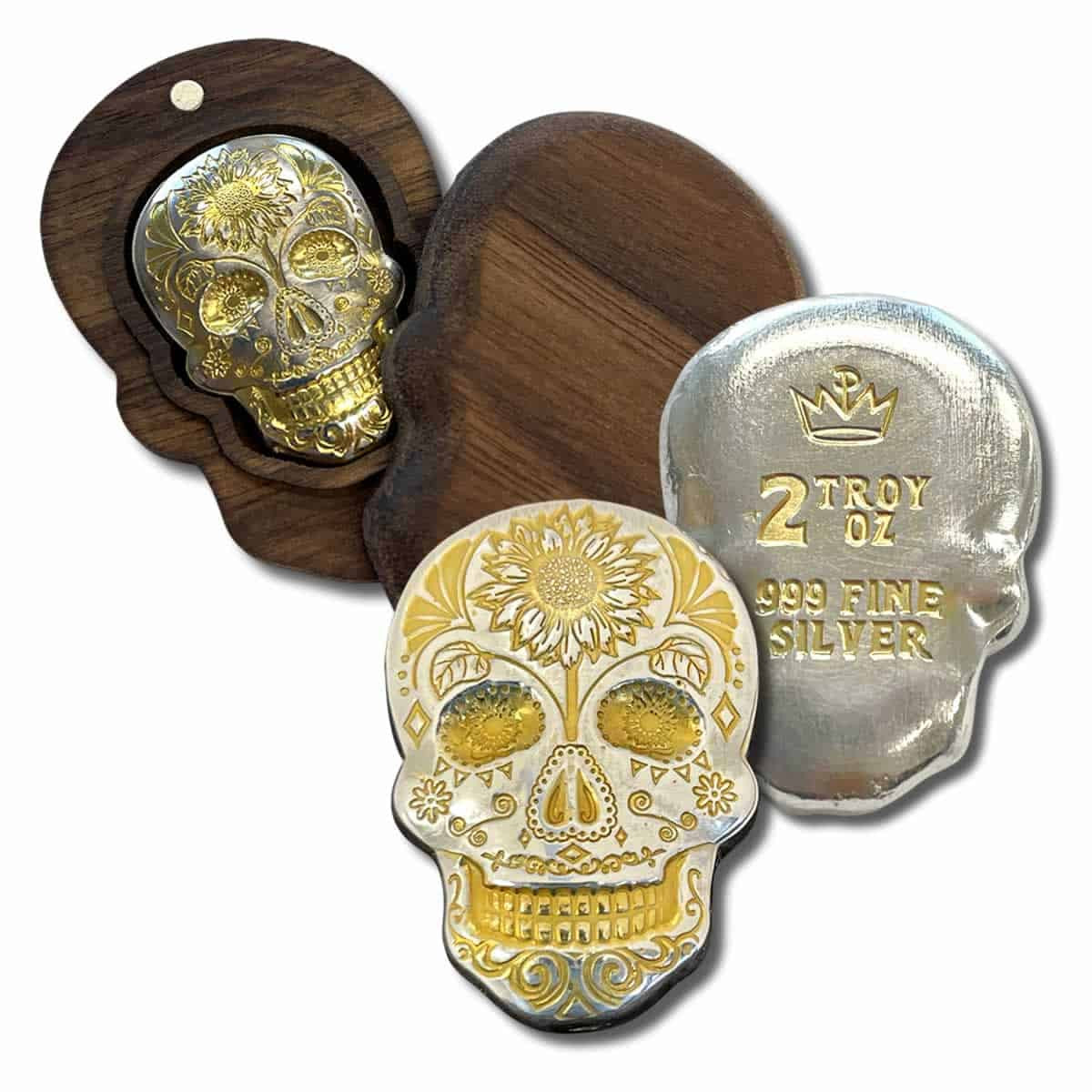 Silver - Specialty Silver - Silver Skulls - Monarch Precious Metals