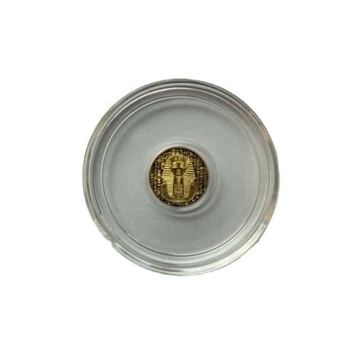 1/200 oz .9999 Fine Gold Round - Monarch - Egyptian King Tut (Sealed in ...