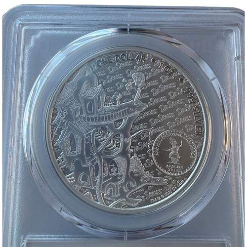 1 oz .999 Fine Silver Round - Dr. Seuss 2025 The Cat in the Hat Coin ...