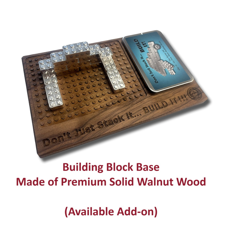 12 oz .999 Fine Silver - Qty 12 - 1oz Building Block Bars - The Starter ...