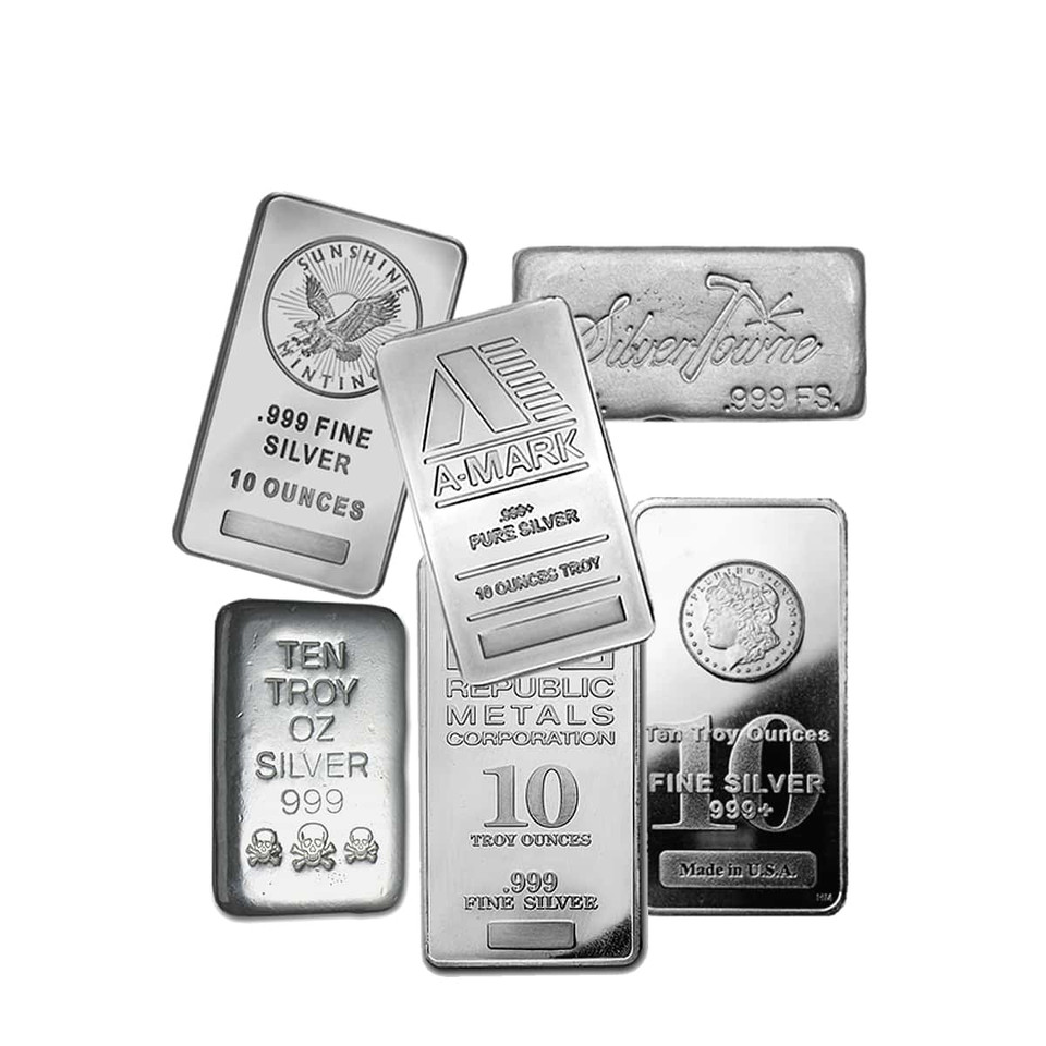 Silver - Silver Bars - Monarch Precious Metals