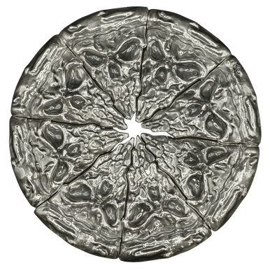 40 oz .999 Fine Silver - Reckless Metals The Devil's Pie Hand Poured ...