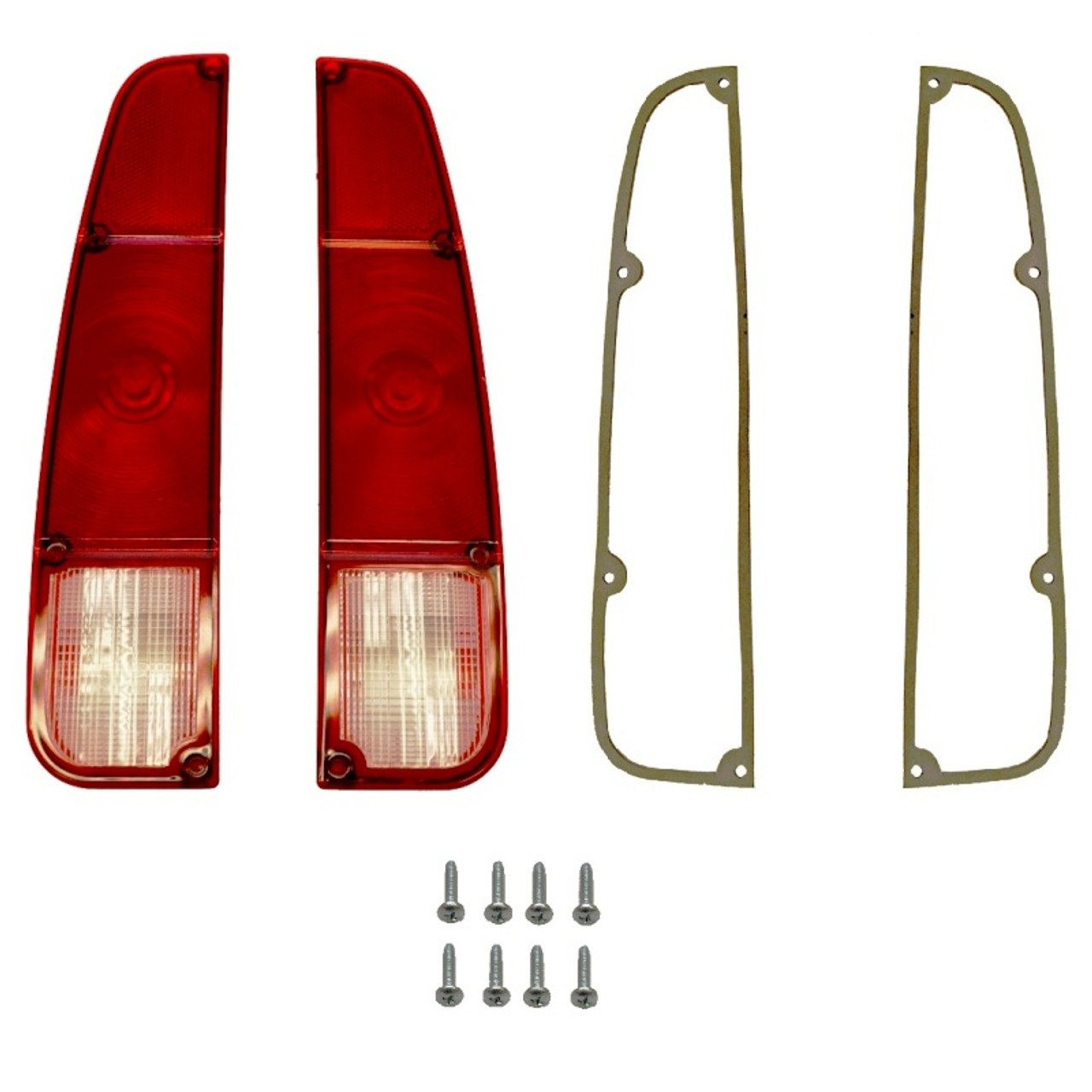 Tail Lamp Lens Kit Pair J Truck 1973 1988 Team Grand Wagoneer