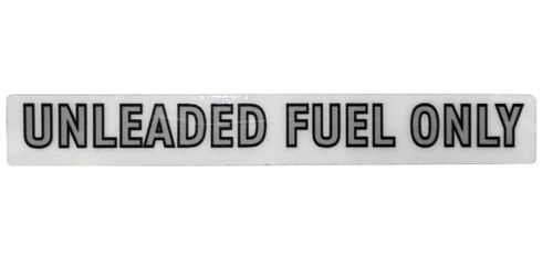 Unleaded Fuel Decal GW 1974-1988 - Team Grand Wagoneer