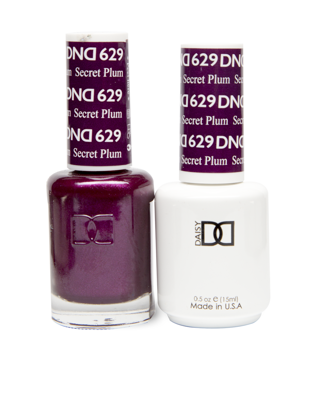 DND SOAK OFF GEL POLISH DUO | Secret Plum 629 | - MAX Beauty Source