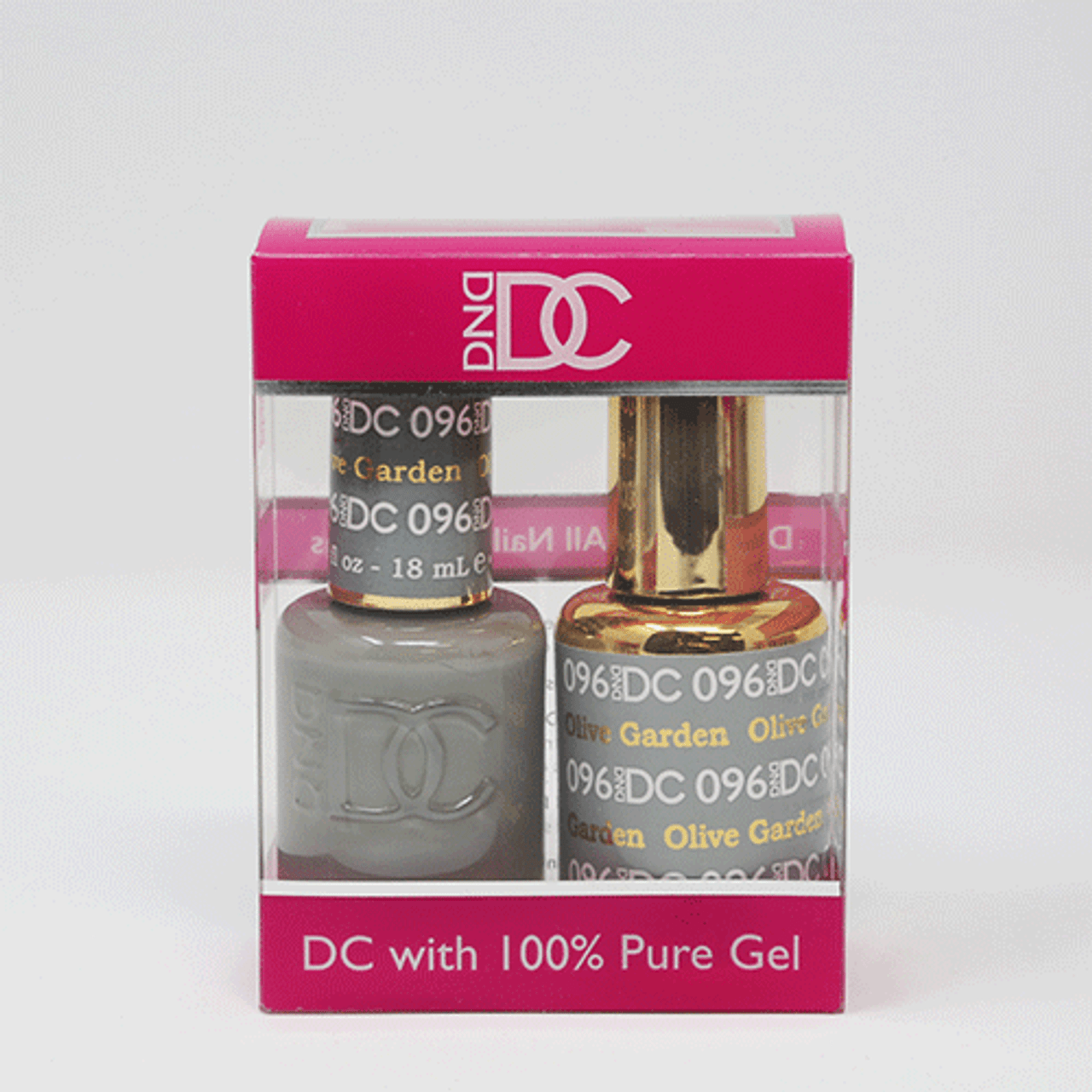 Dnd Dc Duo Soak Off Gel And Lacquer 096 Olive Garden Max Beauty