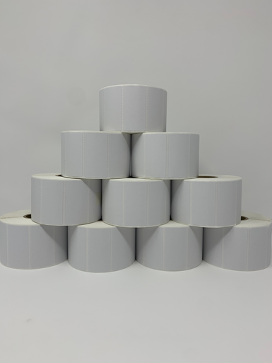 Low Adhesive Labels (10 Rolls of 1,300) - PrepWizard