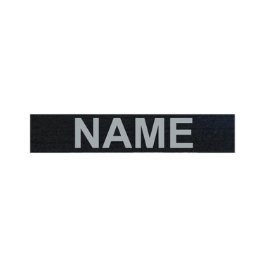 Custom Nameplate With Velcro | East Coast Emergency Outfitter