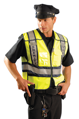 Premium Solid Public Safety Vest - Sheriff