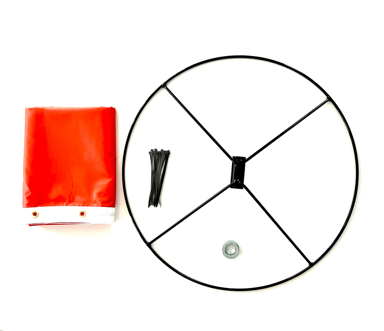 24" Windsock & Frame Kit (24" Diameter x 96" Long Windsock)