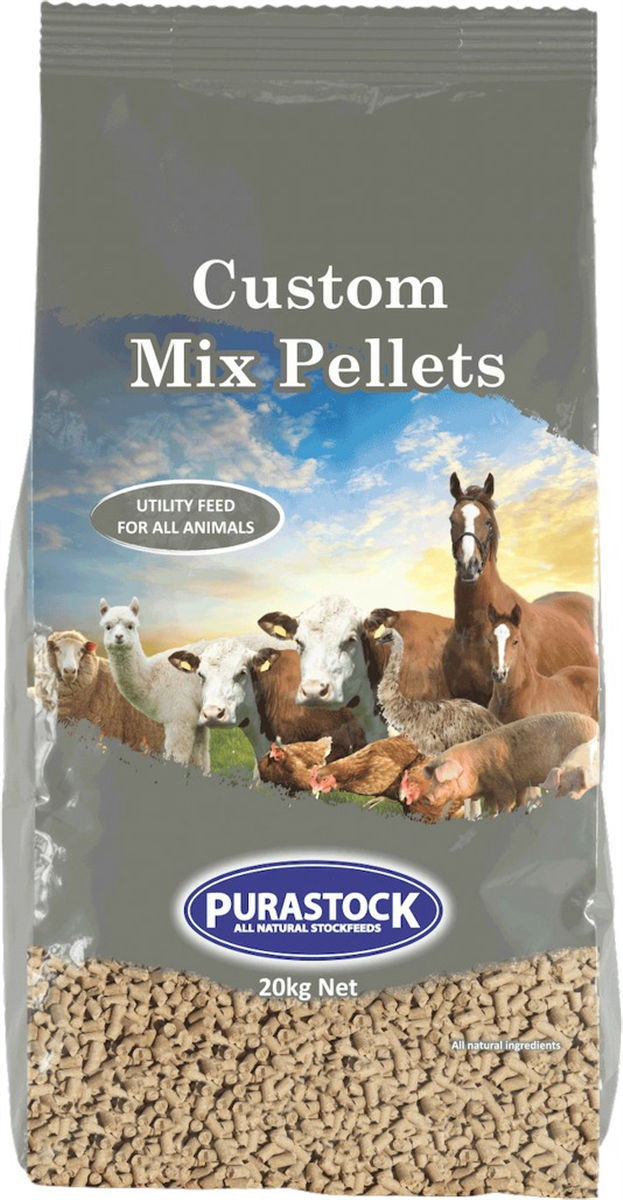 Purastock - All Purpose Custom Mix Pellets - 20kg - CEPA Farm Supplies