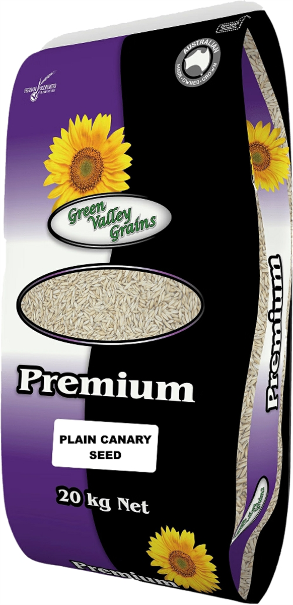 Green Valley - Plain Canary Seed - 20kg - CEPA Farm Supplies