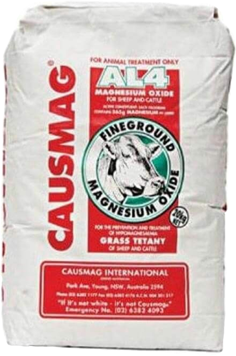 Causmag - Magnesium Oxide Powder (al4) - 20kg - CEPA Farm Supplies