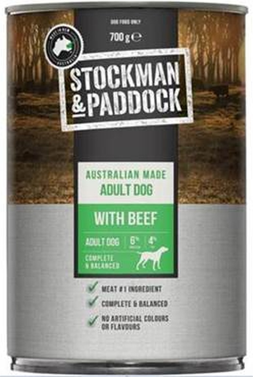 Stockman & Paddock Beef Loaf 700gm (12 Can Slab) - CEPA Farm Supplies