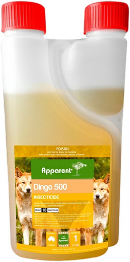 Apparent - Dingo Chlorpyrifos 500 - 1lt - CEPA Farm Supplies