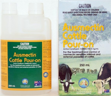 Ausmectin - Cattle Pour On - 250ml - CEPA Farm Supplies