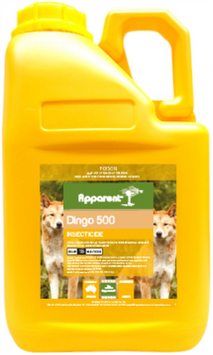 Apparent - Dingo Chlorpyrifos 500 - 5lt - CEPA Farm Supplies