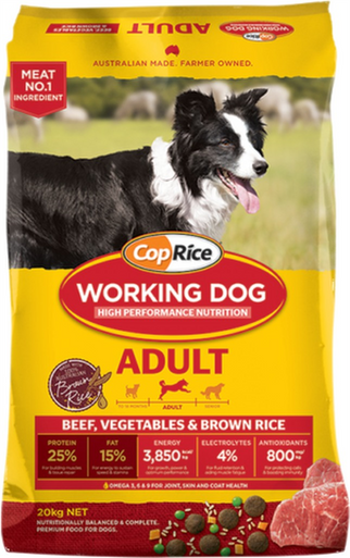 Coprice - Working Dog Beef - 20kg - CEPA Farm Supplies