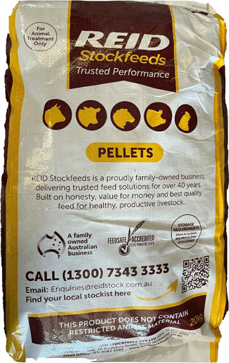 Reid - Beef Maintainer Pellet 13% - 20kg - CEPA Farm Supplies
