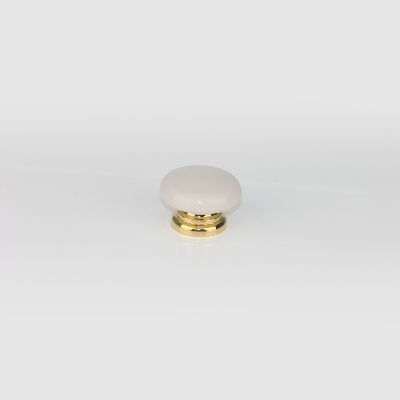 Ivory Gold Knob