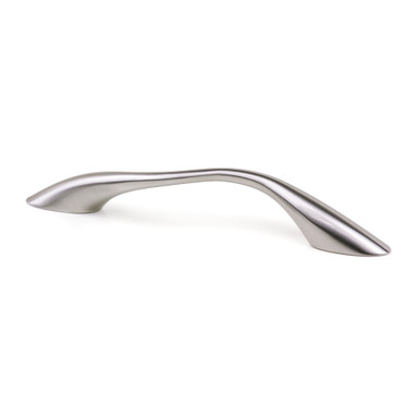 Wavy Slimbow 96mm Handle Satin Nickel