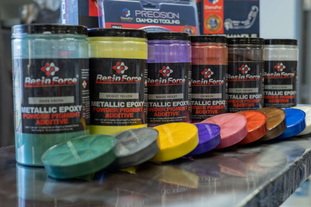 Floor Coatings - Flake, Quartz, and Mica Powder - ResinForce Products