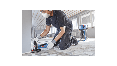 5 In. Concrete Surfacing Grinder with Dedicated Dust-Collection Shroud ...