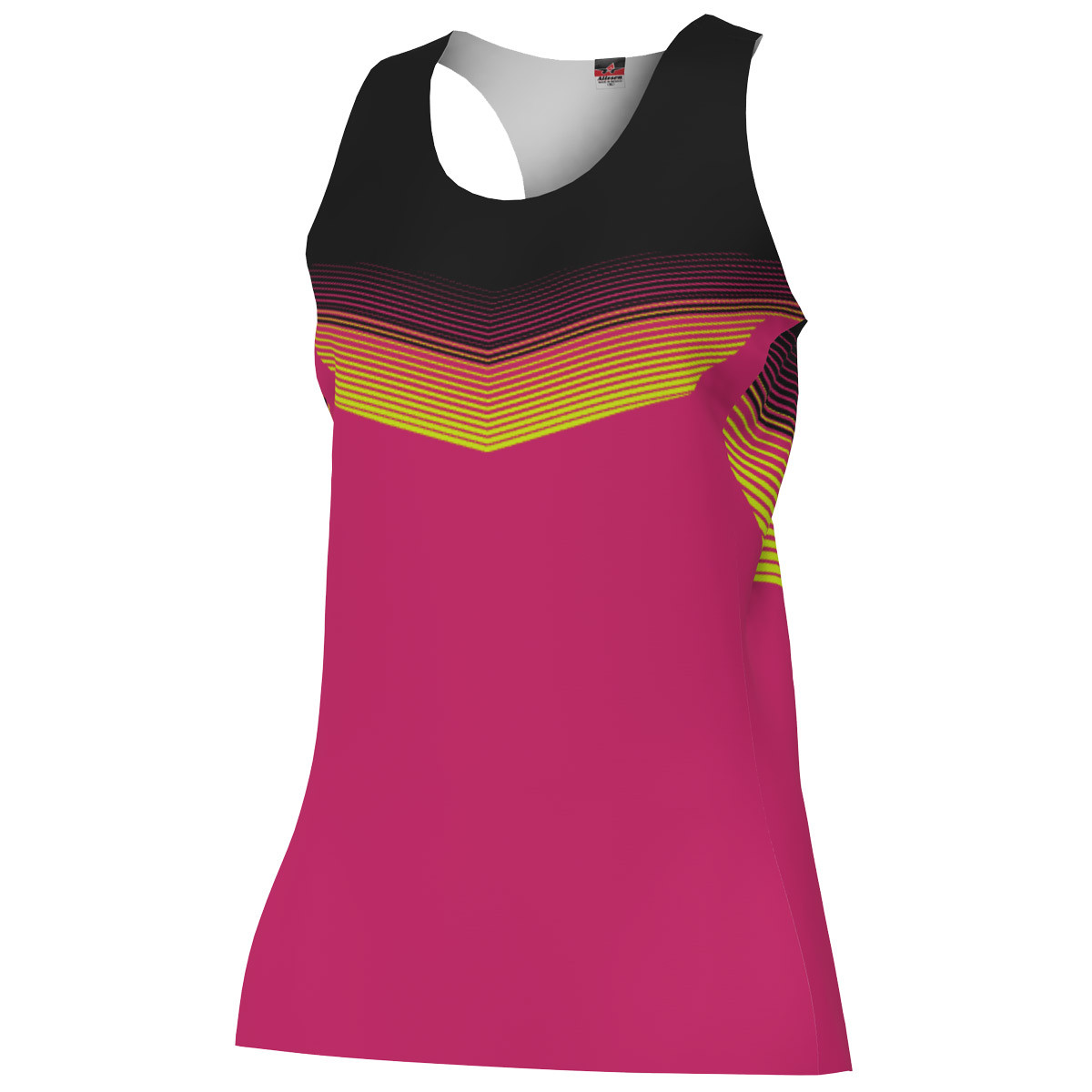 LADIES' SUBLIMATED LOOSE FIT TRACK TANK - Dick Pond Athletics