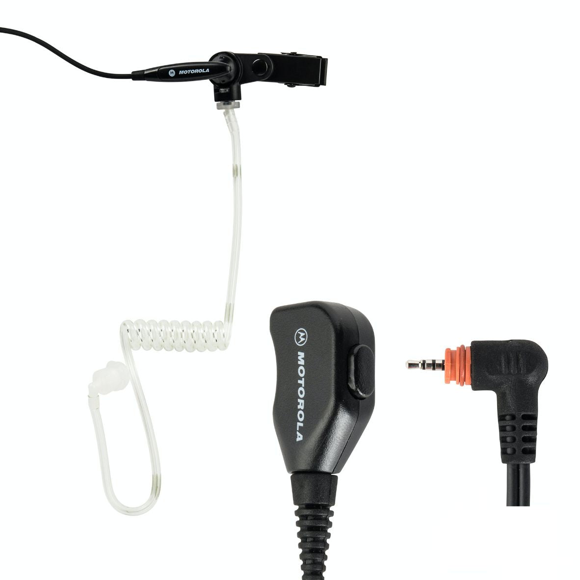Motorola 2-Wire Earpiece with Clear Acoustic Tube (PMLN7157A