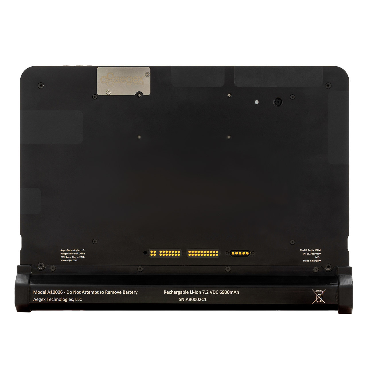 Aegex 100M LTE Intrinsically Safe Windows 11 IoT Tablet