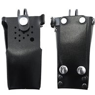 Peter Jones Hard Leather Case with D-Rings and Belt Loop (DP
