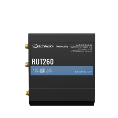 Teltonika RUT260 LTE CAT 6 Cellular Router