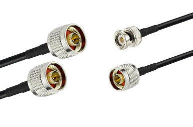 Pair of Duplexer Cables for N-Type Duplexer