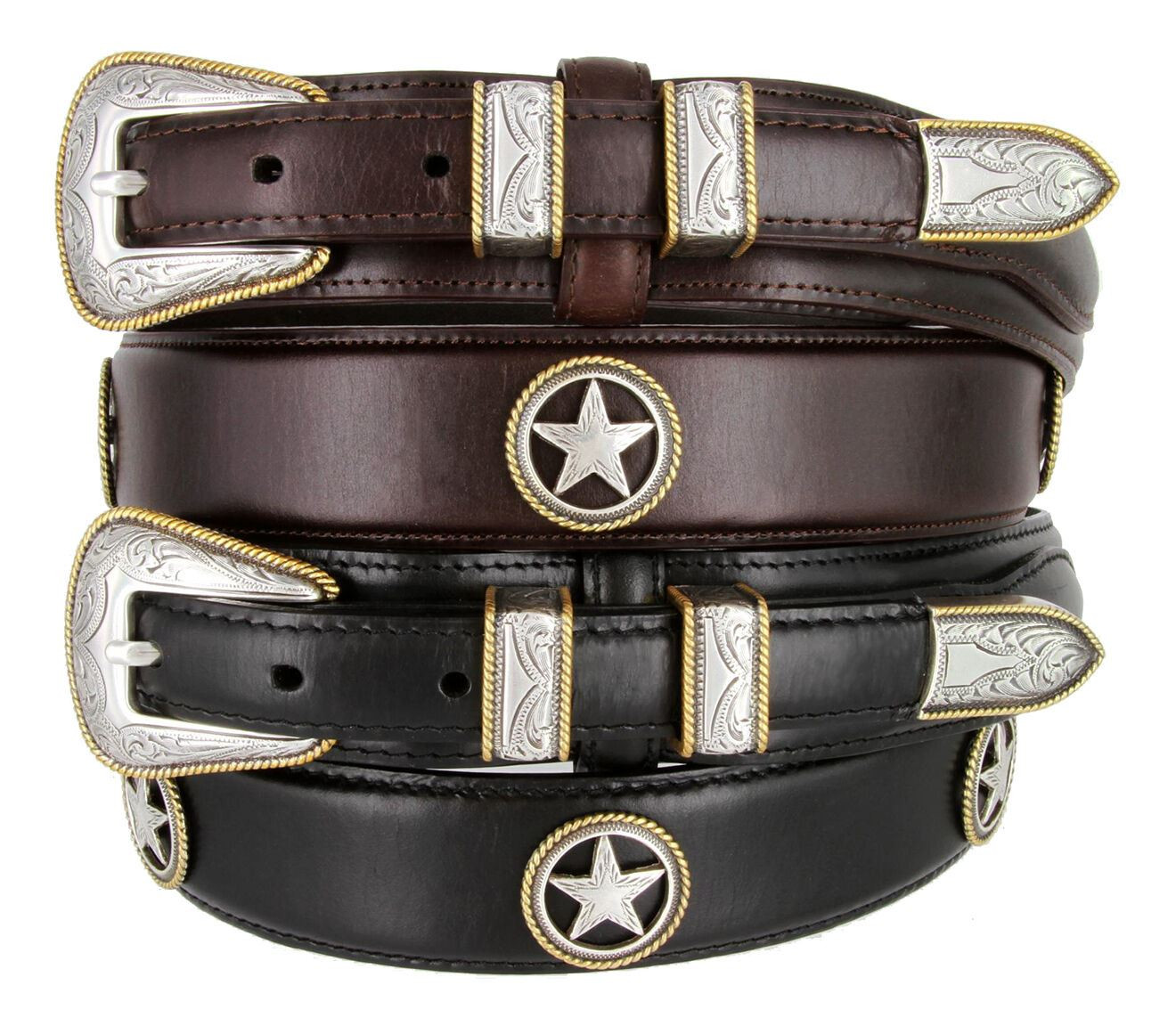 Belts - Conchos Belt - Bluegenie.com