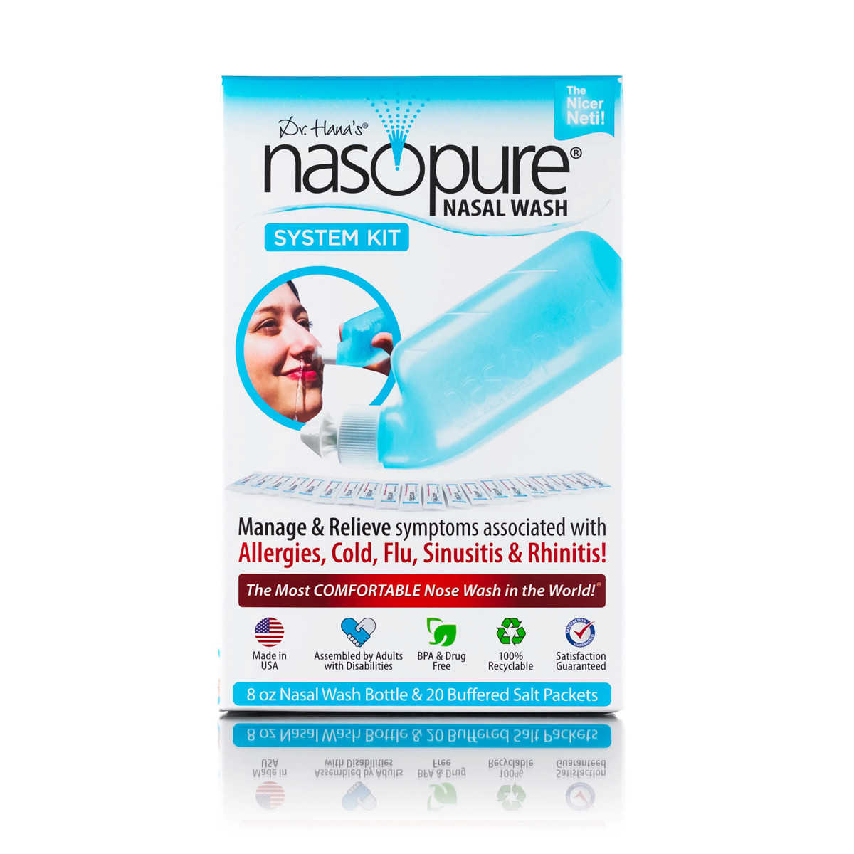 Nasopure Nasal Wash System Starter Kit | Mold Products for Your Body