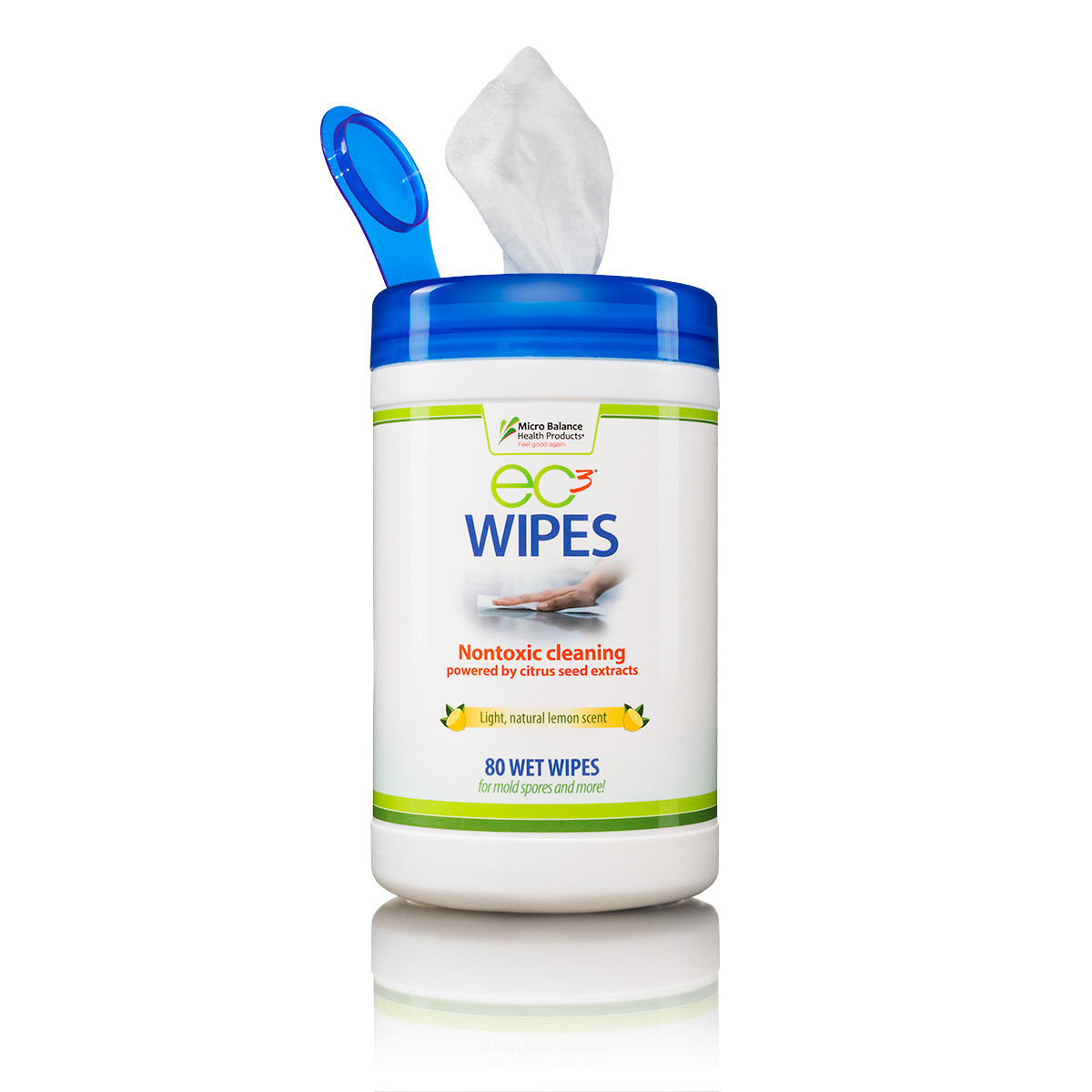 EC3 Wipes - 80 count canister | Micro Balance Health Products