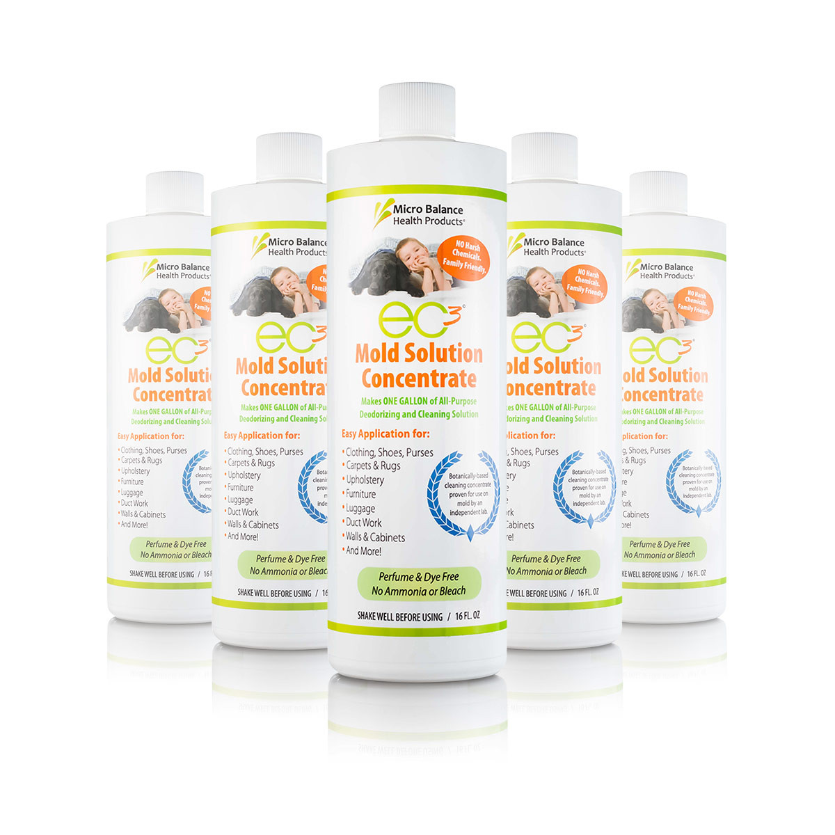 EC3 Mold Solution Spray | Ready-to-use Mold Spray and Cleaner; Removes ...