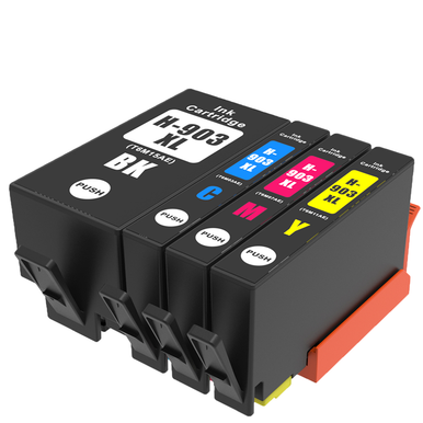 Set of 4 HP 903XL Compatible Ink Cartridges. Only £14.95 inc VAT