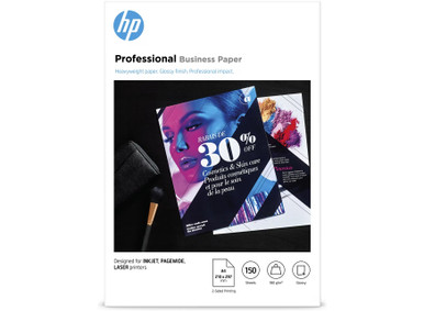 HP Professional Business Paper, Glossy, 180 g/m2, A4 (210 x 297 mm ...
