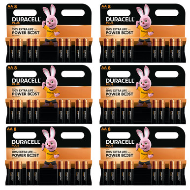 Duracell AA Plus Power Batteries with Power Boost Actives – 6x Pack of ...