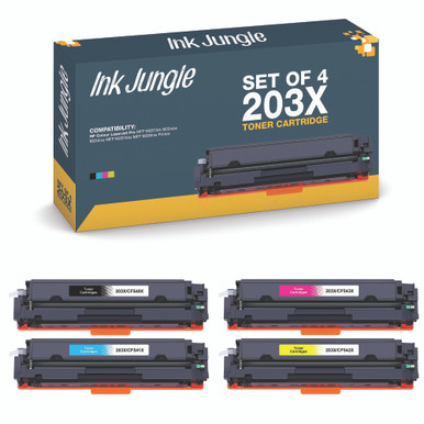 Set of 4 Compatible HP 203X Toner Cartridges. £54.95 inc VAT