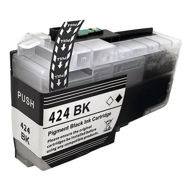 Brother LC424BK Black 29ml Compatible Ink Cartridge. £10.99 inc delivery.