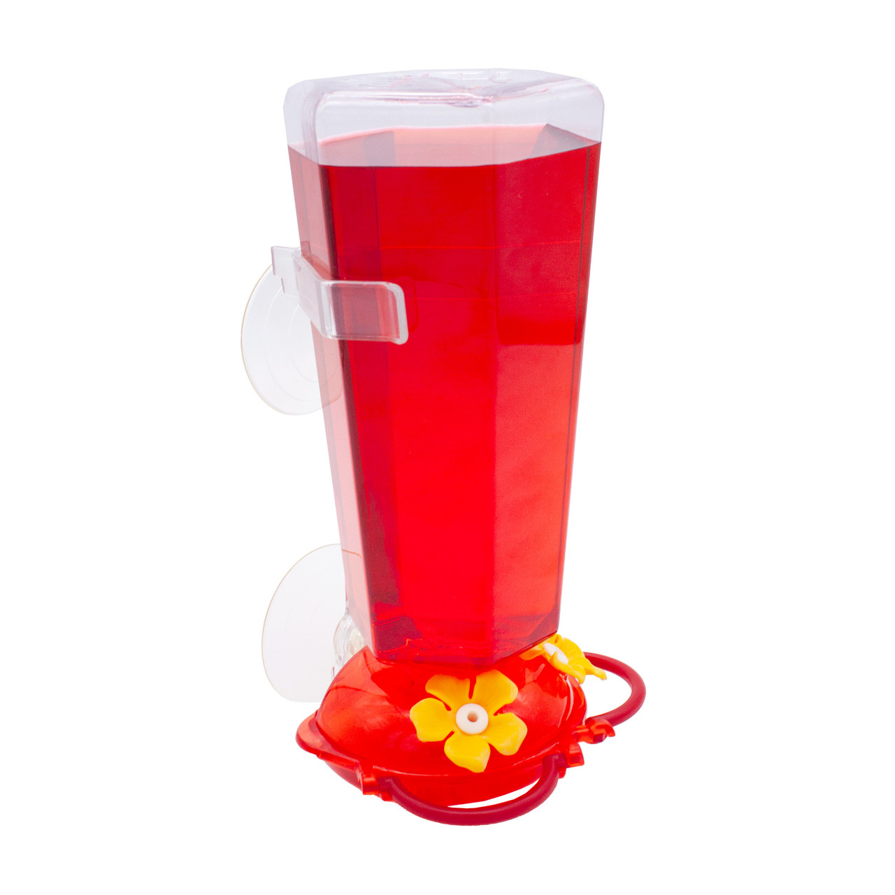 North States Nature's Yard Clearview Window-Mount Hummingbird Feeder ...