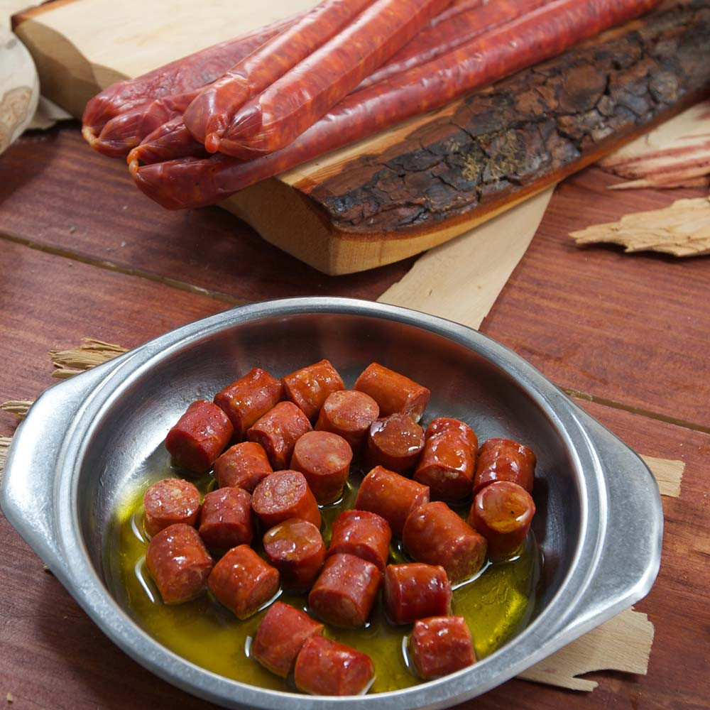 Tienda Delicias - Hot Chorizo Chistorra, Cooking Sausage by DEspaña Brand