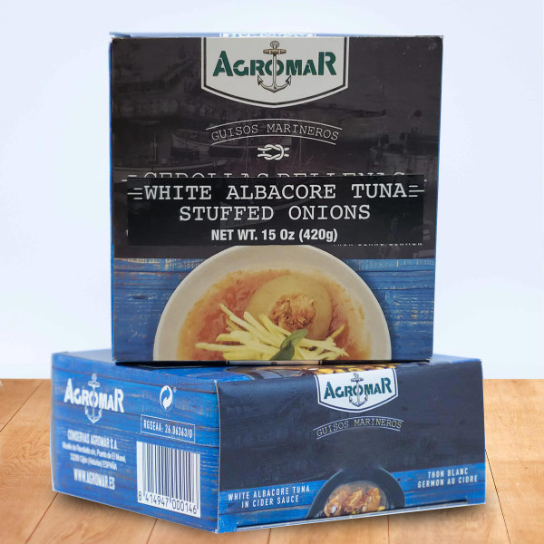 Onions stuffed with white tuna by Agromar - Tienda Delicias