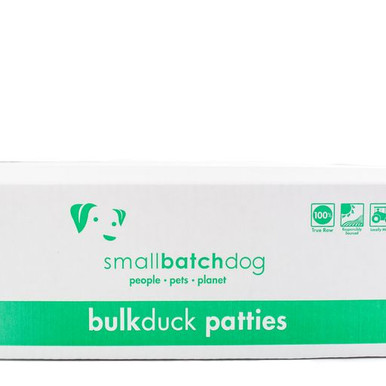 SmallBatch Frozen Patties Bulk Duck 18lb